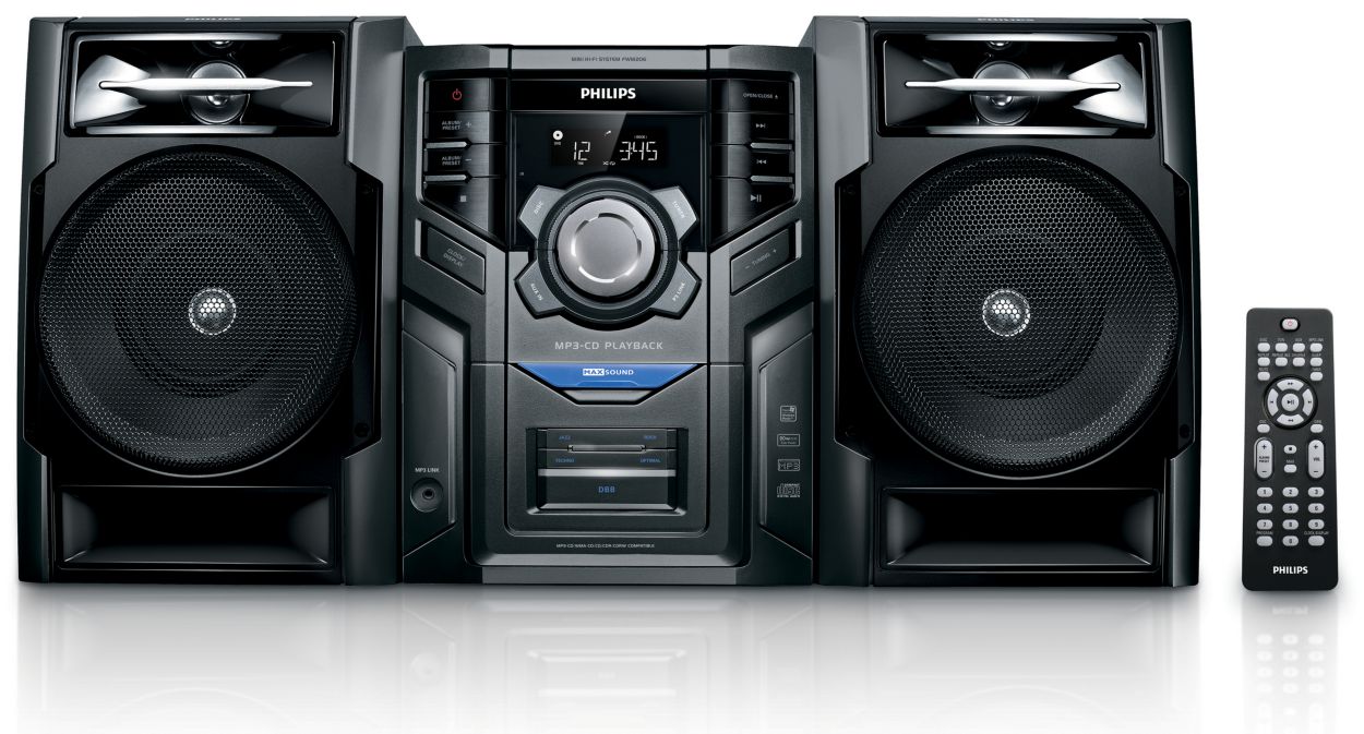 Minisistema Hi-Fi FWM206/77 | Philips