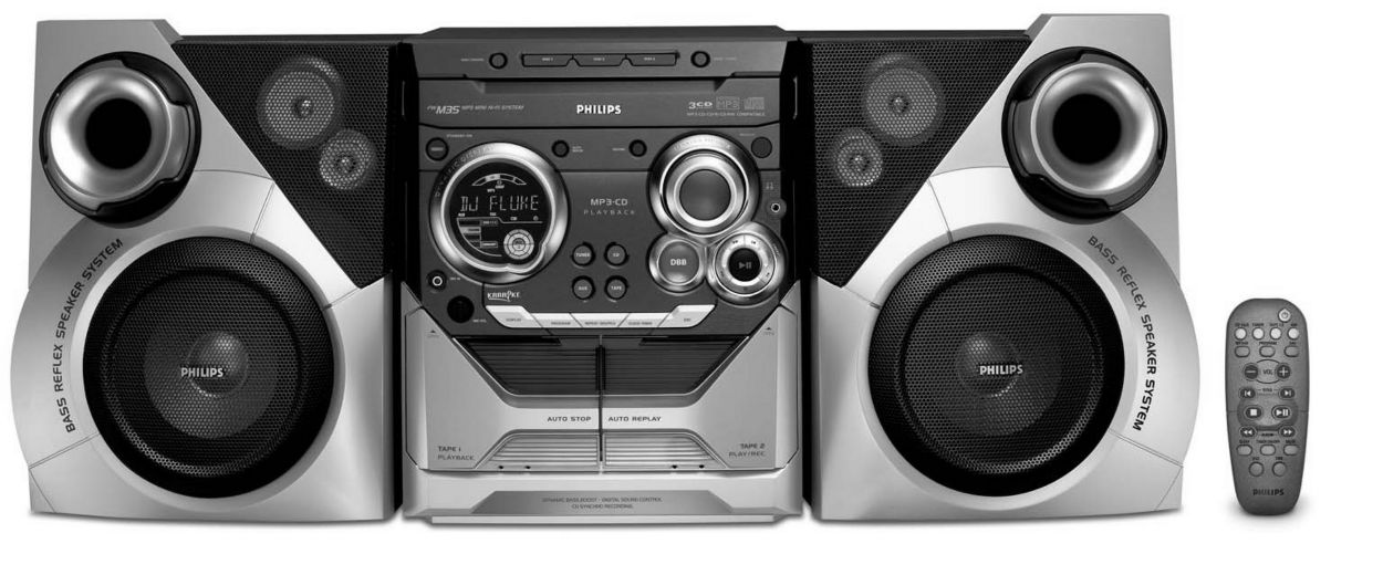 Mini Hi-Fi System c/MP3 FWM35/19 | Philips