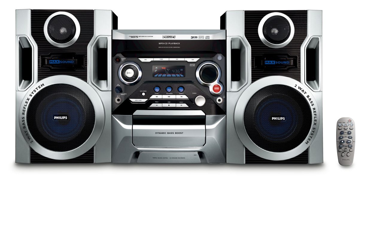 Minisistema HiFi con MP3 FWM375/77 | Philips