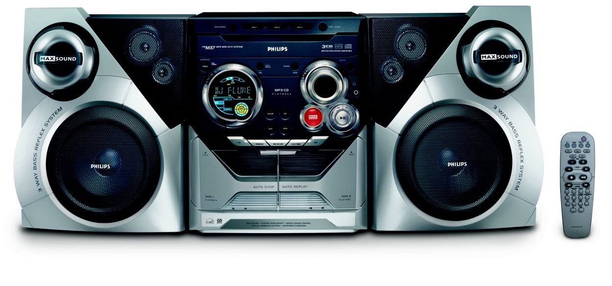Mini Hi-Fi Sistemi FWM37/22 | Philips