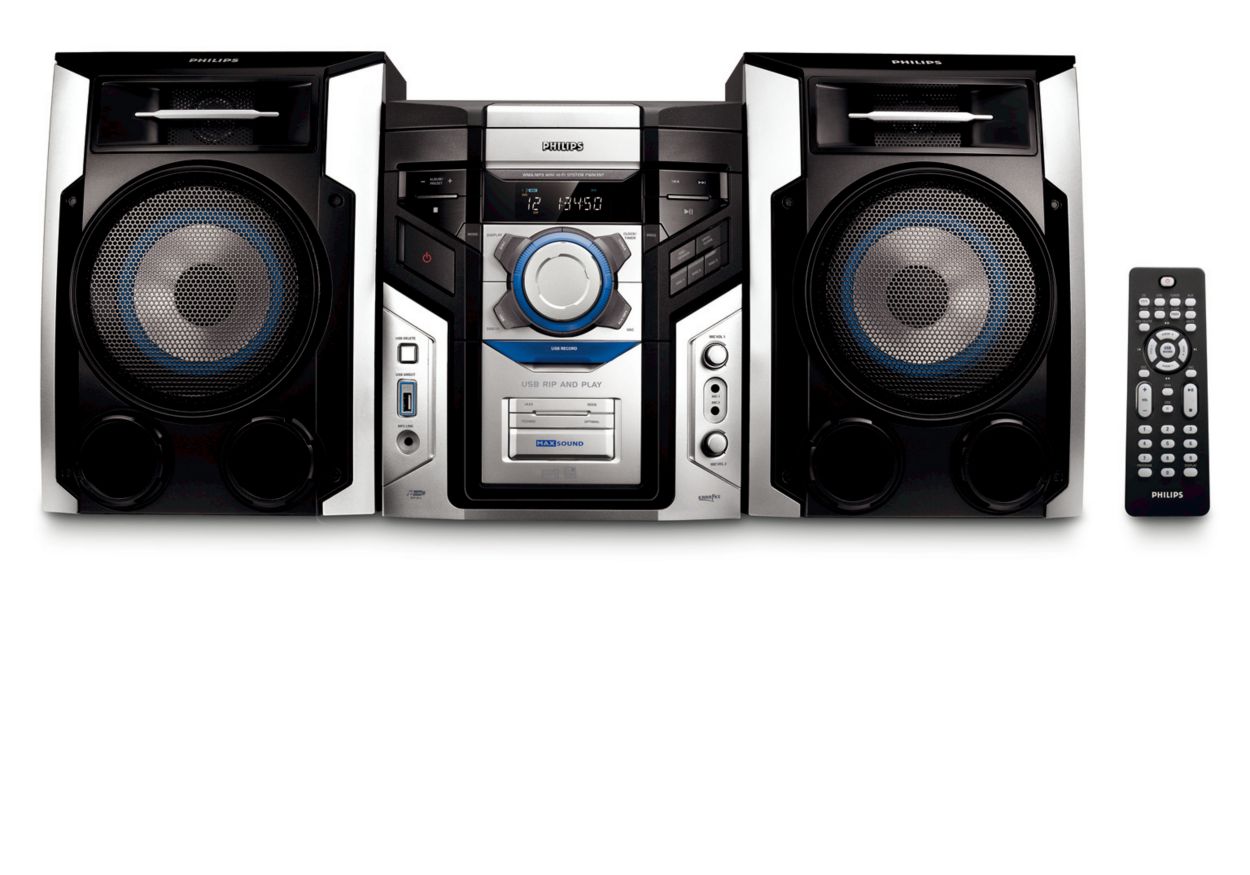 Minisistema HiFi con MP3 FWM397/55 | Philips
