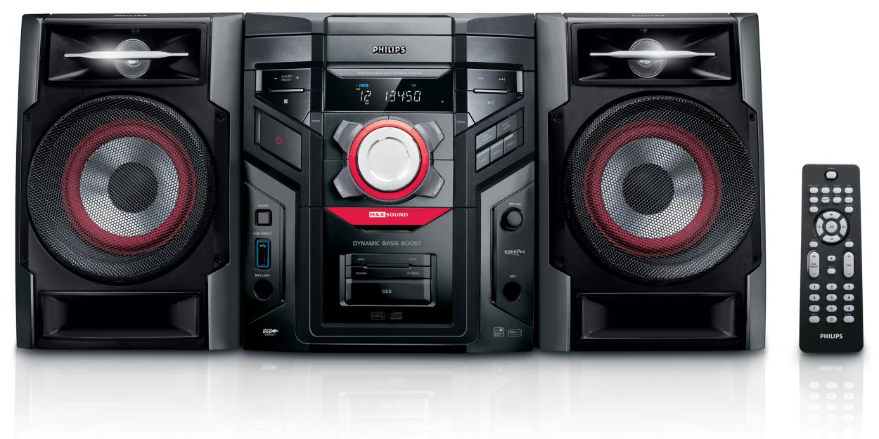 Mini System Hi-Fi c/MP3 FWM416X/78 | Philips