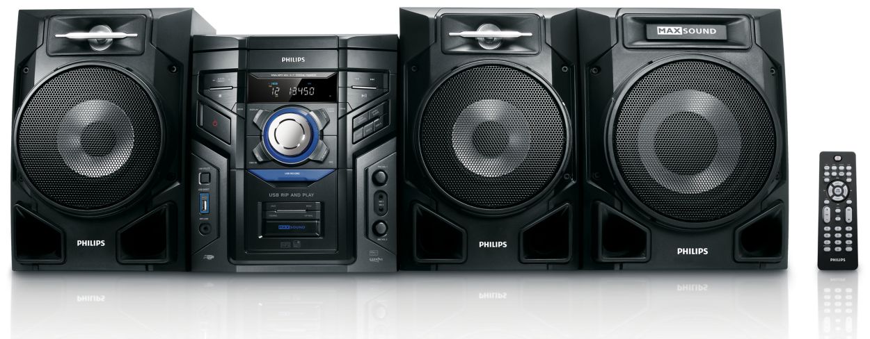 Mini System Hi-Fi c/MP3 FWM603X/78 | Philips