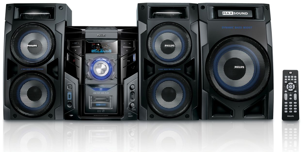 Mini System Hi-Fi c/MP3 FWM613X/78 | Philips