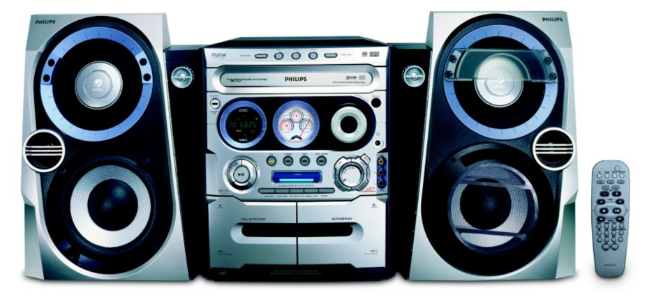 Mini Hi-Fi System FWM70/07 | Philips