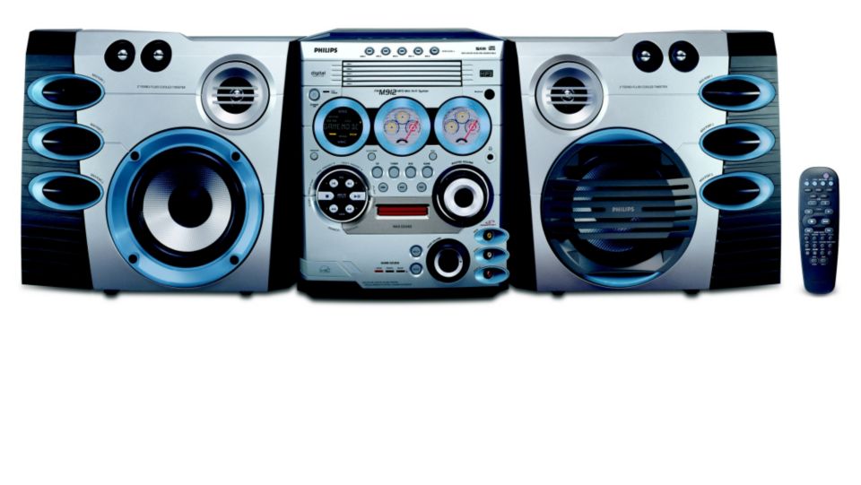 Mini Hi-Fi System FWM912/BK | Philips