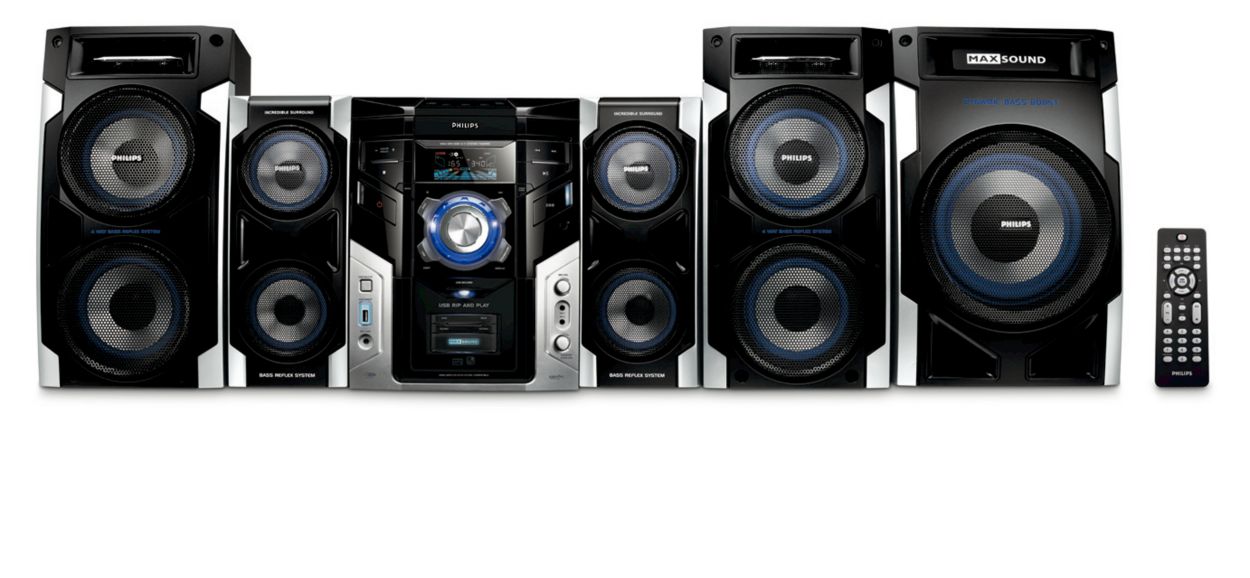 Minisistema HiFi con MP3 FWM996/55 | Philips