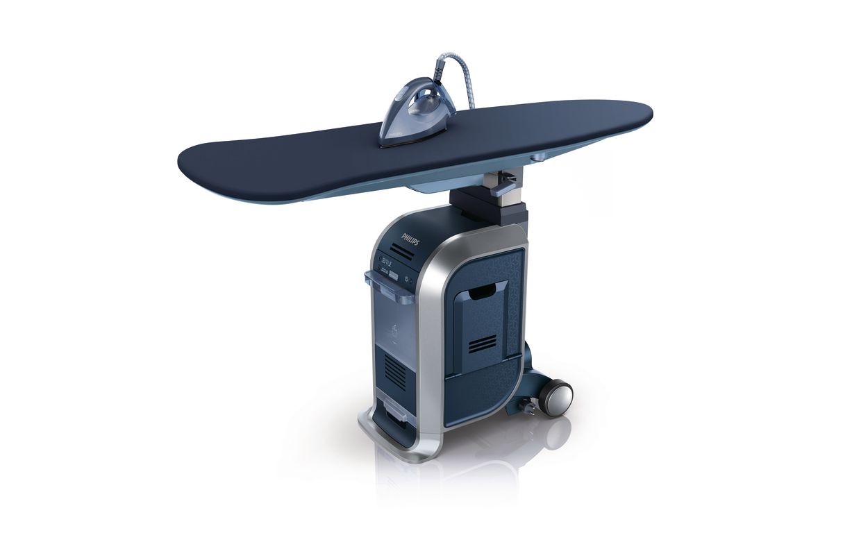 WardrobeCare Integrated ironing board GC9940/05 | Philips