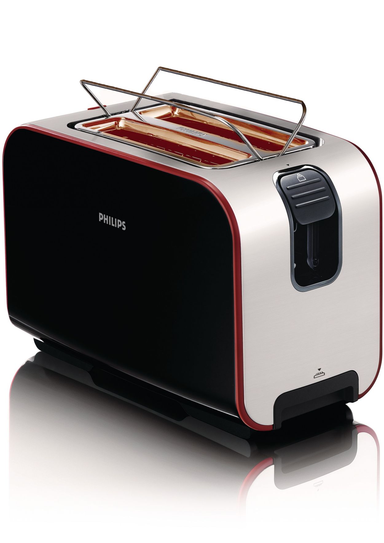 Pure Essentials Collection Toaster HD2686/90 | Philips