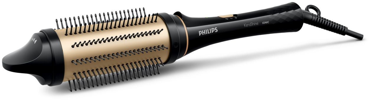 KeraShine heated styling brush HP8632/00 | Philips