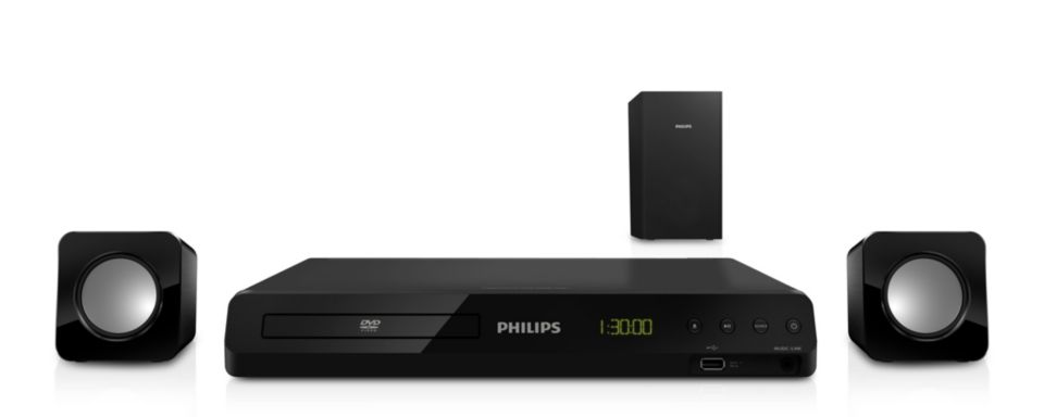 Home Theater 2.1 con DVD HTD3200/12 | Philips