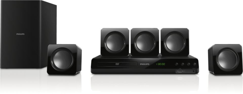 5.1 DVD Home theatre HTD3510/12 | Philips