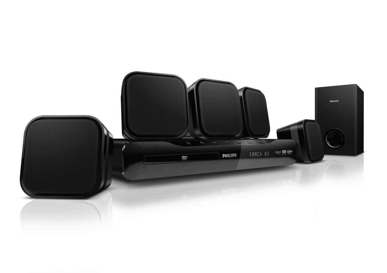 Immersive Sound Home cinema HTS2500/12 | Philips