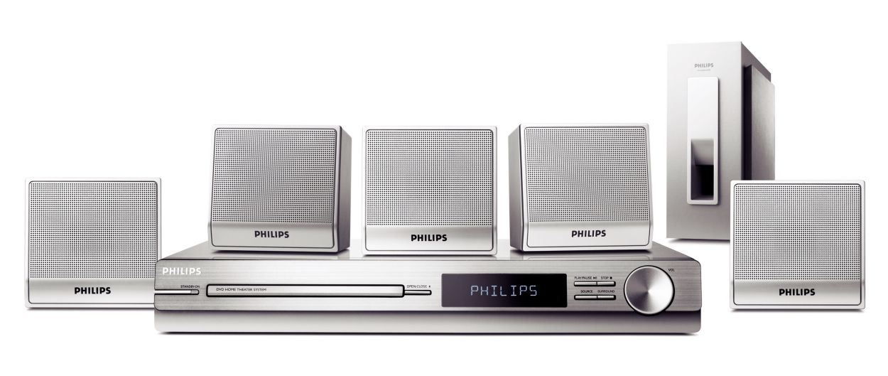 DVD home theater system HTS3000/98 | Philips