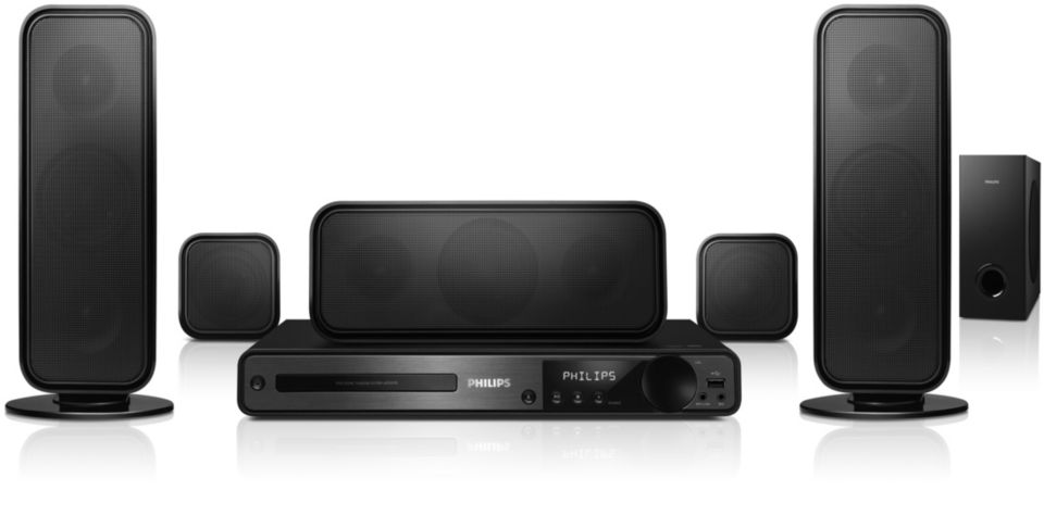 DVD home theater system HTS3172/98 | Philips