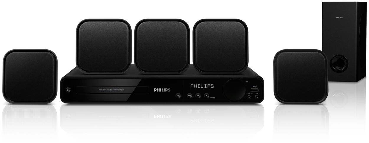 5.1 Home theatre HTS3270/12 | Philips