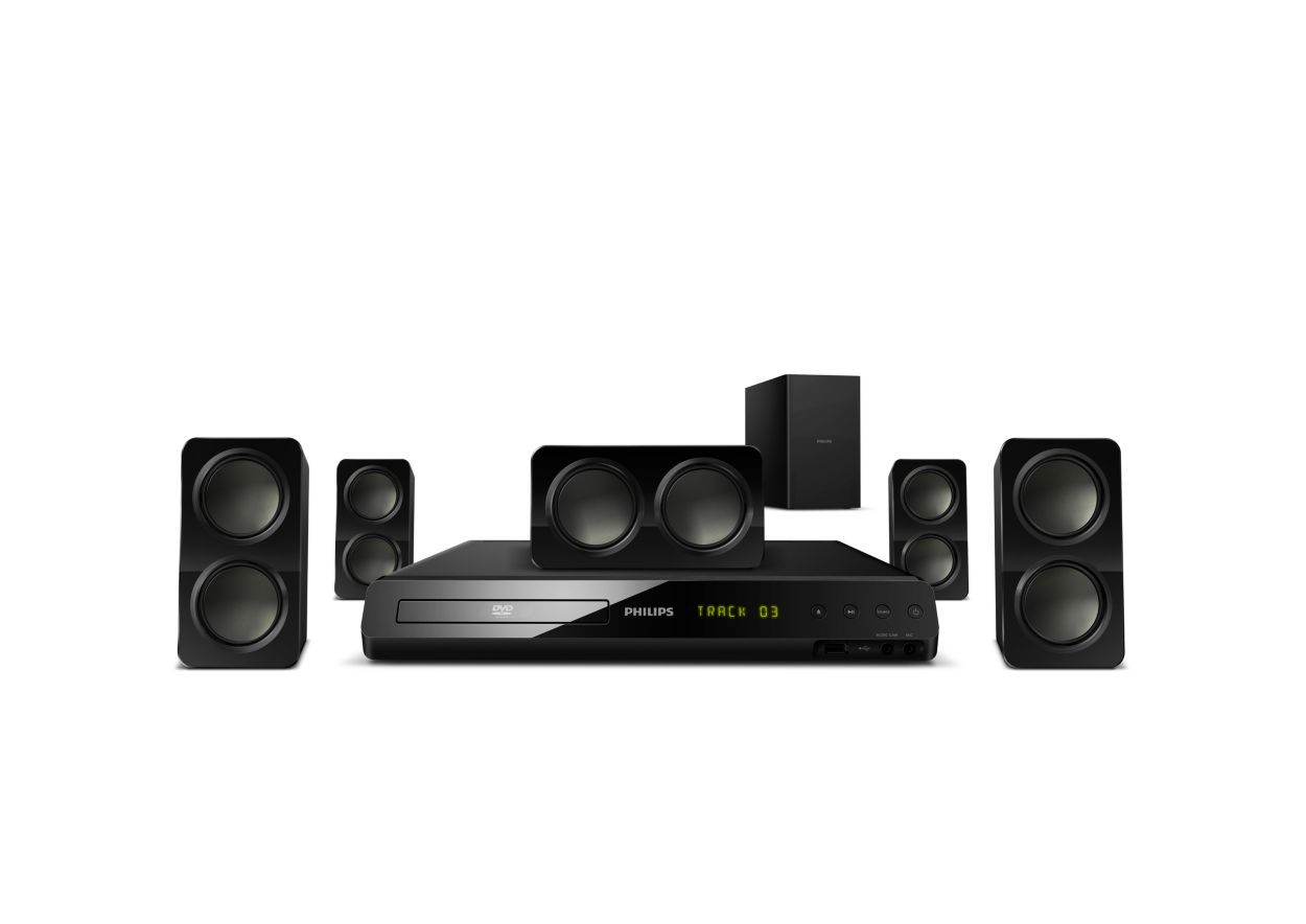 Immersive Sound Home theater HTS3533/94 | Philips