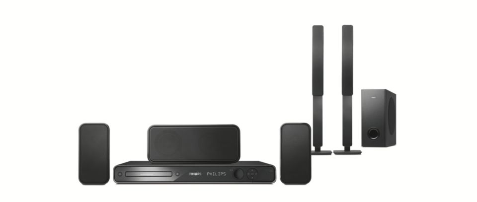DVD home theater system HTS3566D/37 | Philips