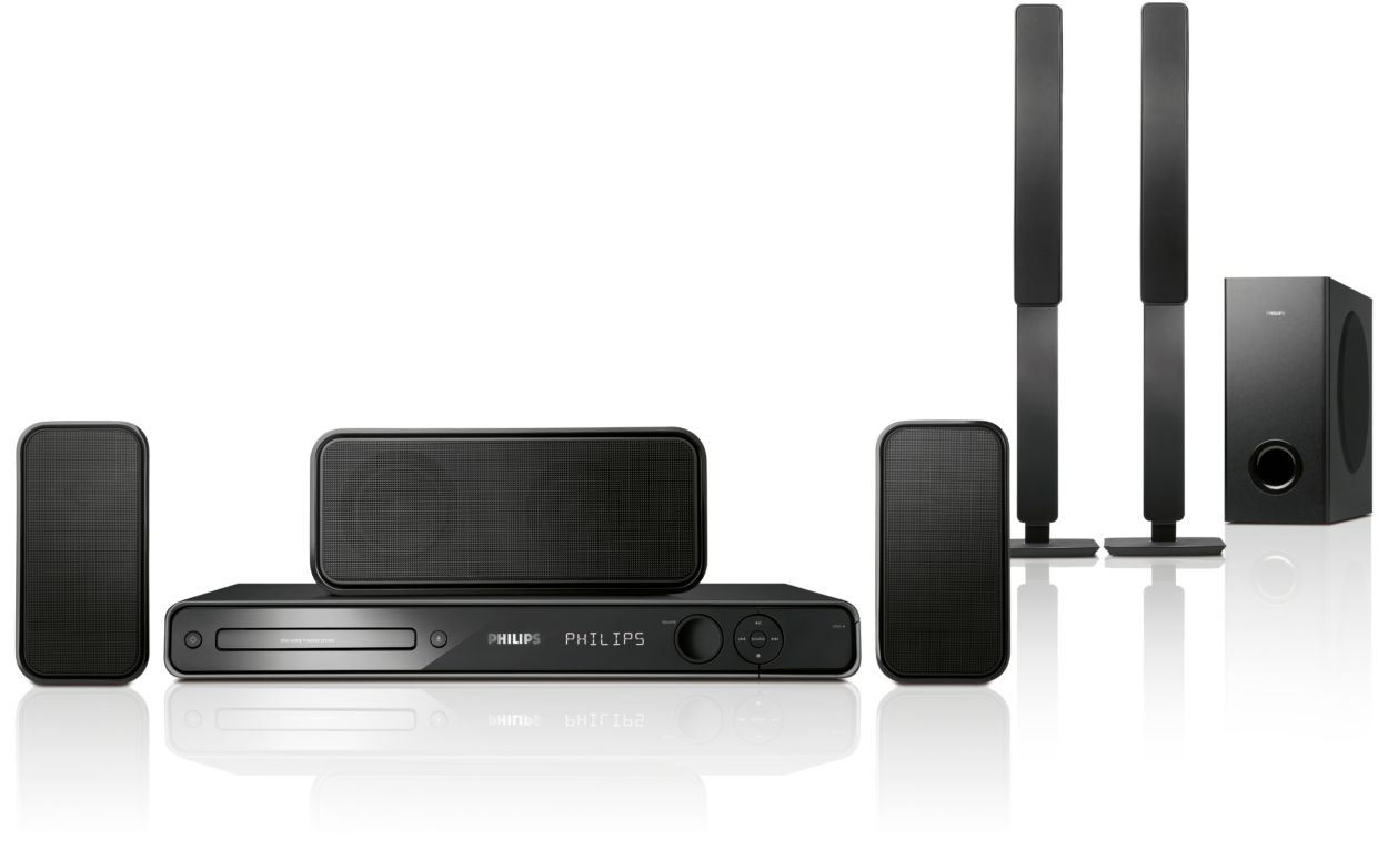 DVD home theatre system HTS3566D/78 | Philips