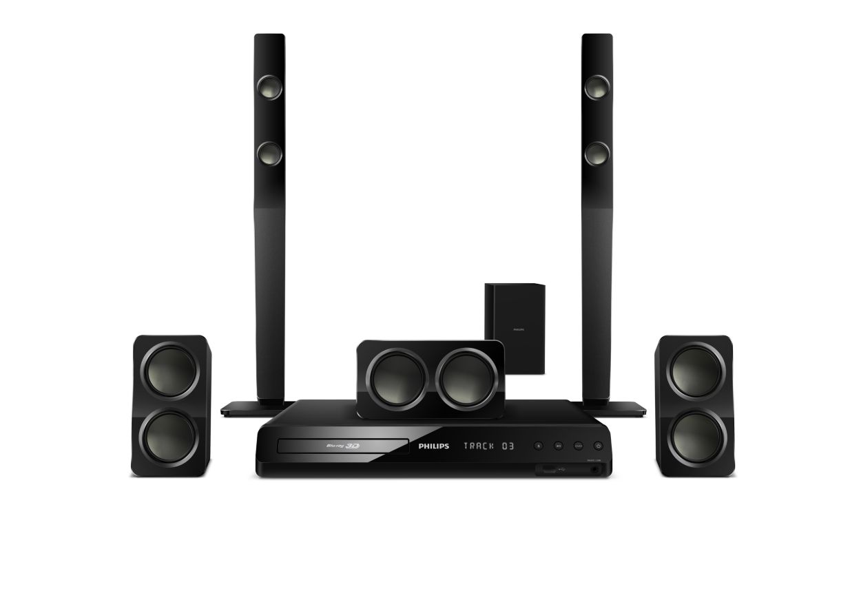 5.1 Home Entertainment-System HTS3583/12 | Philips
