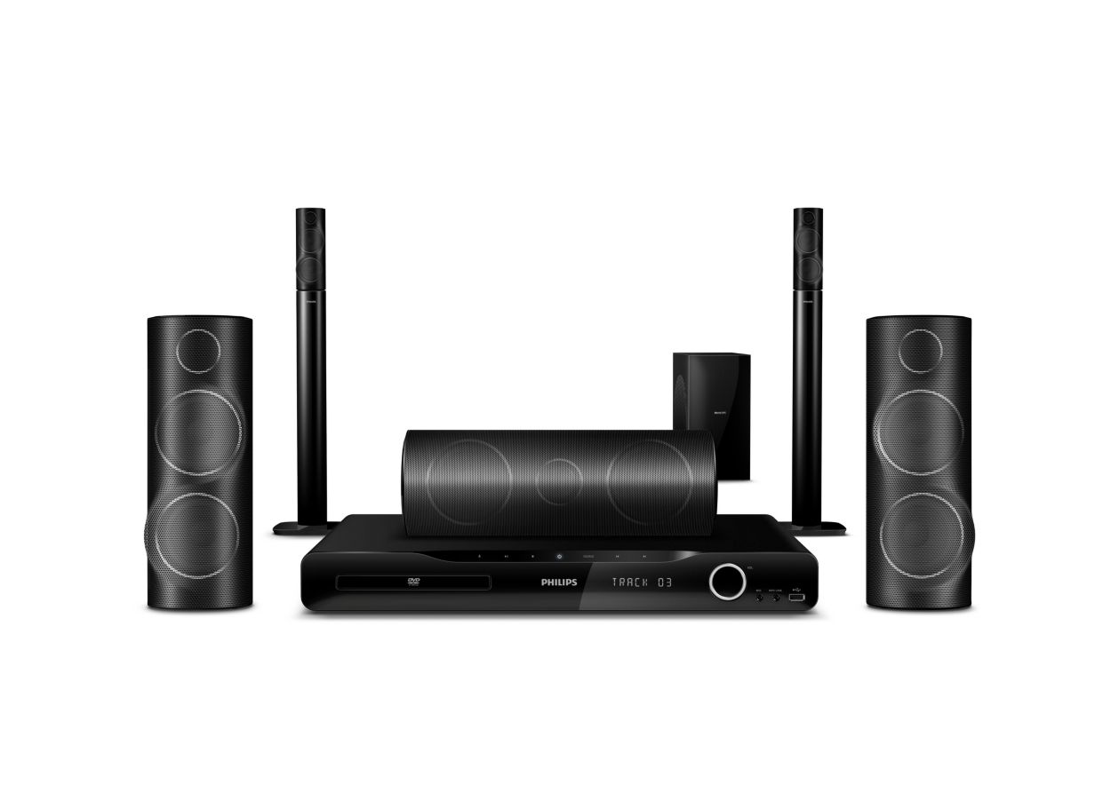 5.1 Home Entertainment-System HTS5540/12 | Philips