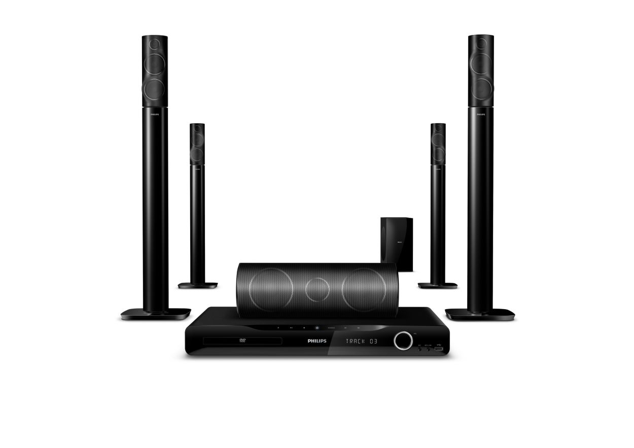 5.1 Home Entertainment-System HTS5550/12 | Philips