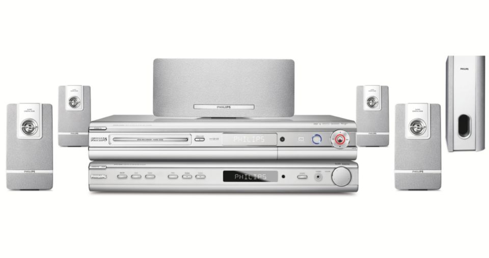 HDD/DVD recorder home theater HTS5800H/37 | Philips