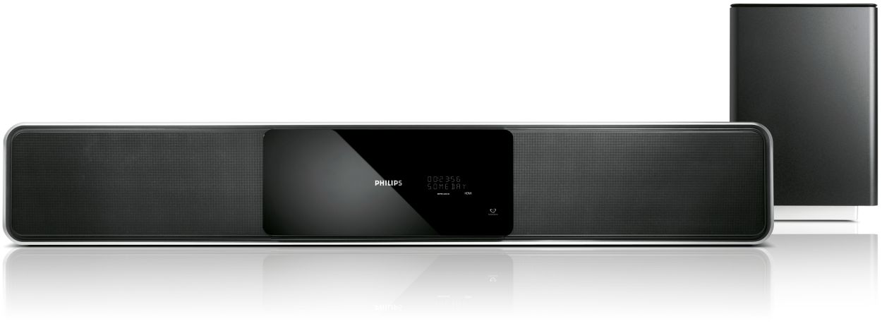 Home Theater SoundBar com DVD HTS6100X/78 | Philips