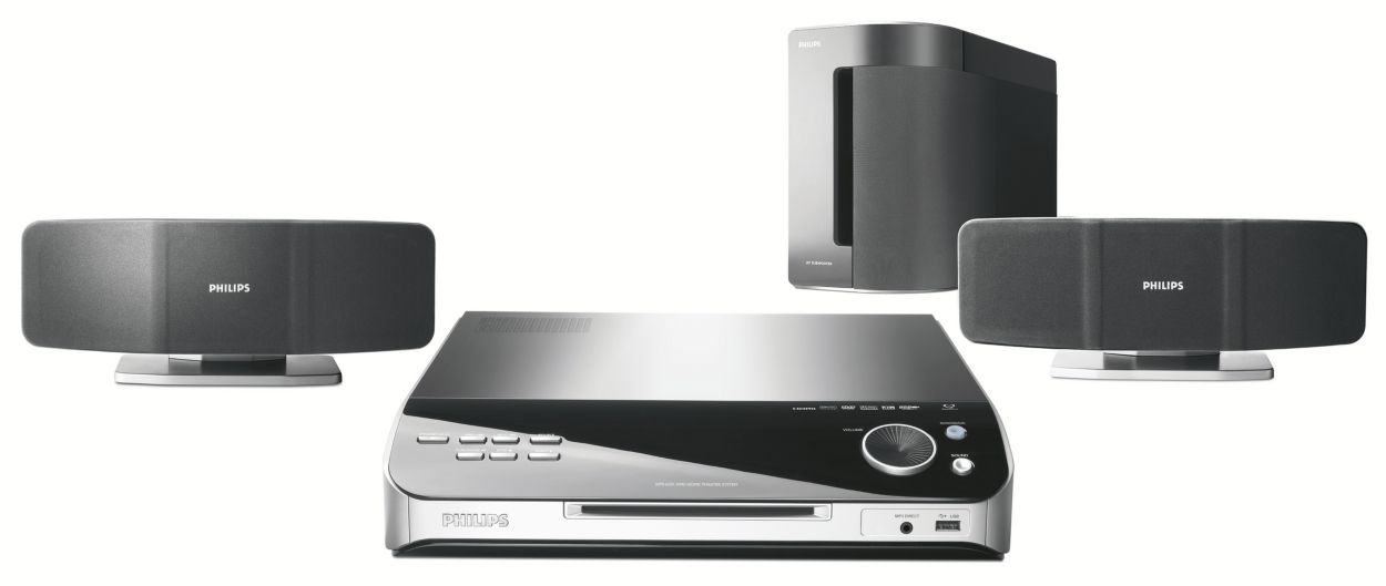 Sistema de Home Theater con DVD HTS6500/55 | Philips