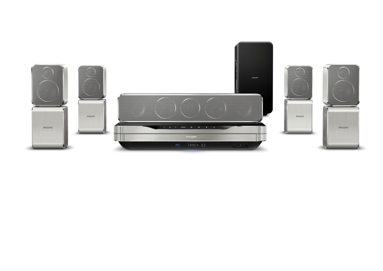5.1 Home Entertainment-System HTS9520/12 | Philips