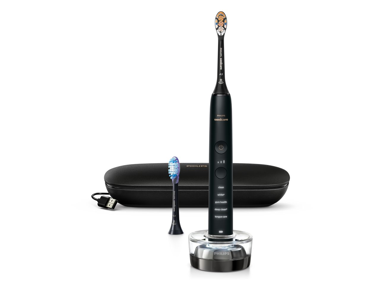 DiamondClean Smart Sonic electric toothbrush with app HX9944/12 | Sonicare