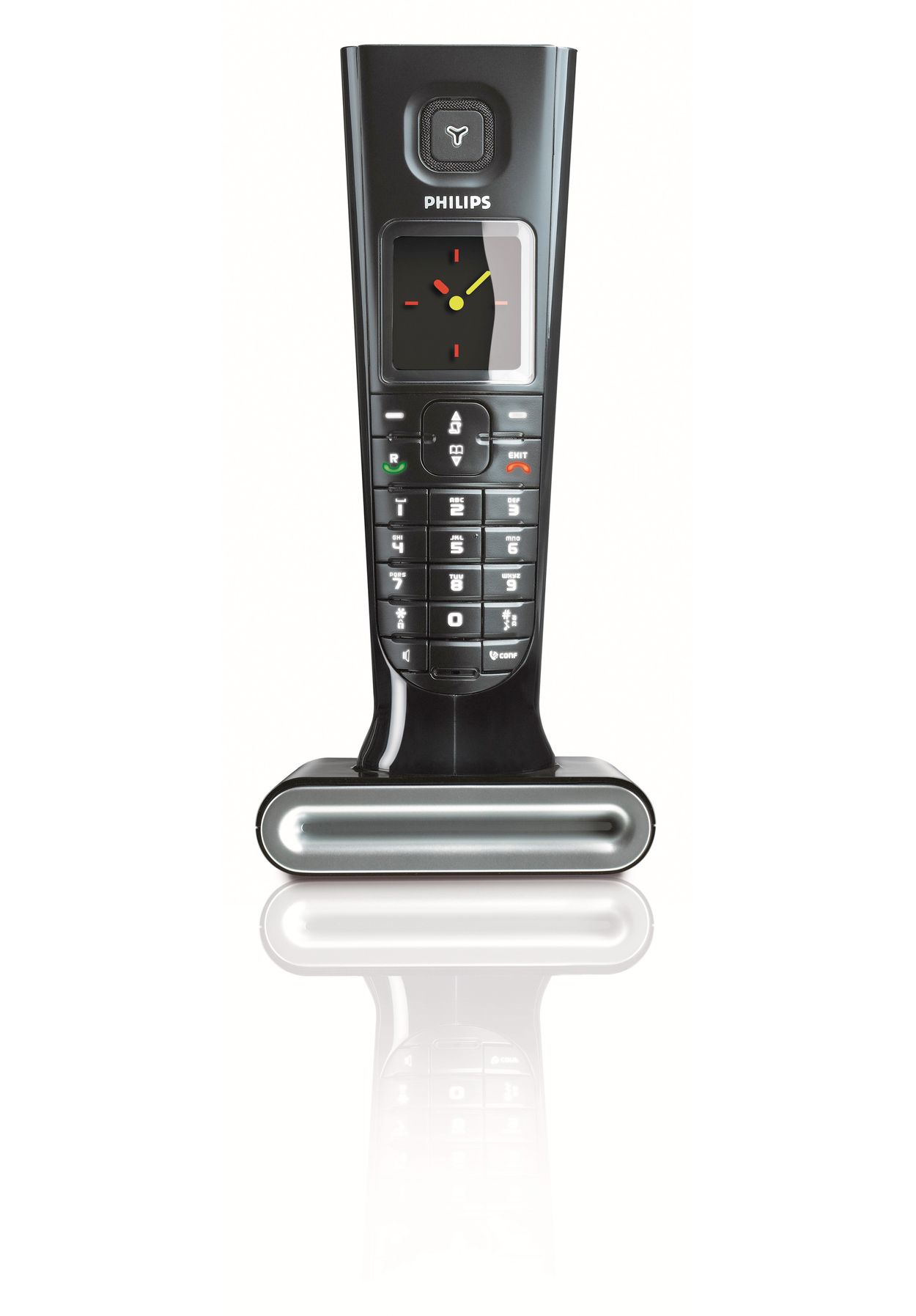Design collection Digital cordless phone handset ID9370B/37 | Philips