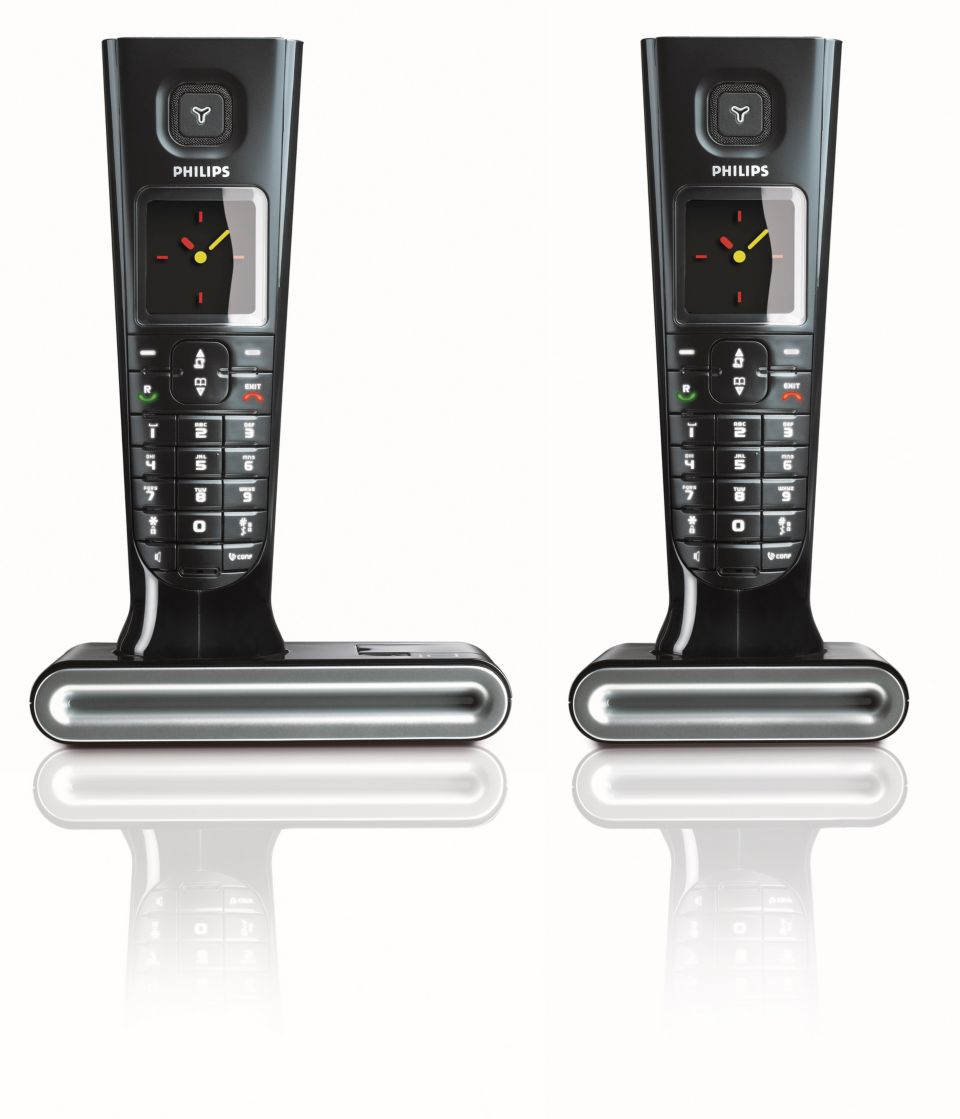 Design collection Cordless phone answer machine ID9372B/05 | Philips