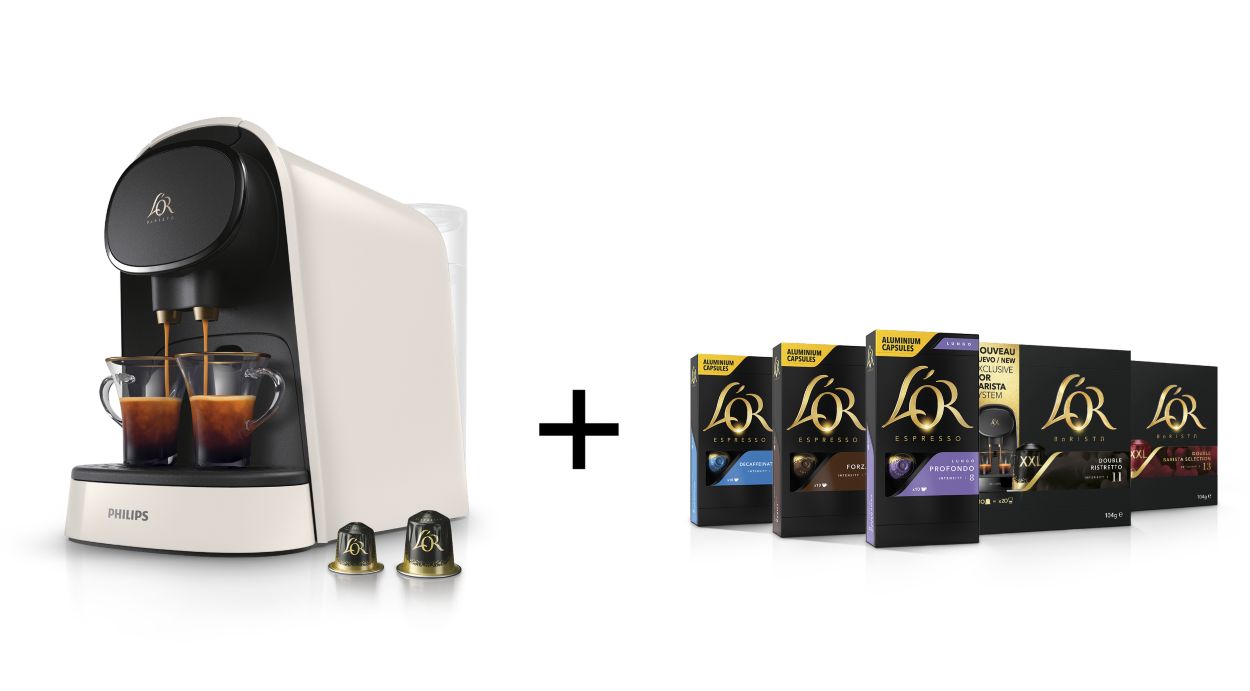 L'OR BARISTA System Machine à café à capsules LM8012/05 | L'Or Barista
