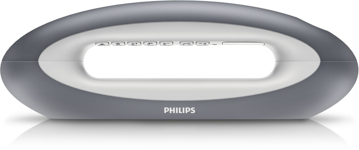 Téléphone fixe sans fil Design Mira M5501GW/38 | Philips