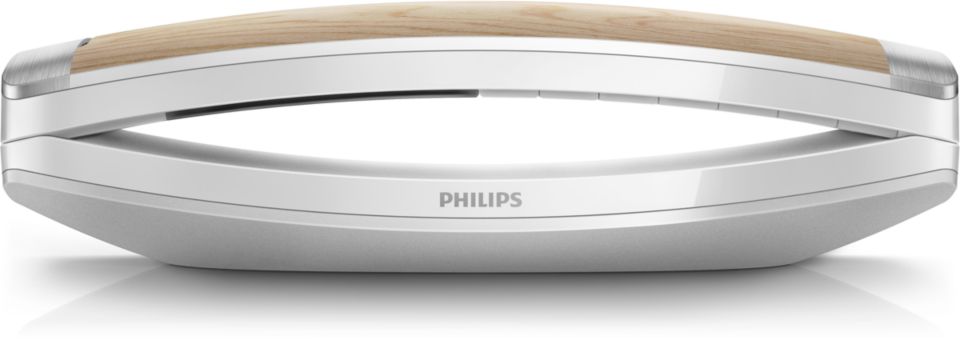 Téléphone fixe sans fil Design M8881WW/10 | Philips