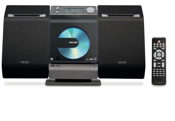 Sleek micro sound system MCB275/05 | Philips