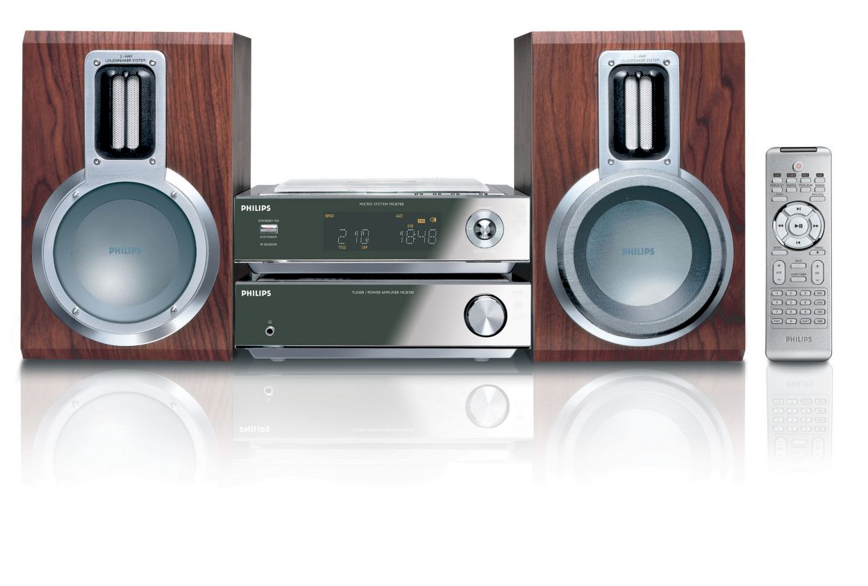 Micro Hi-Fi System MCB700/05 | Philips