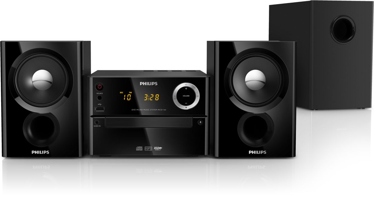 Microsistema de música MCD1165/55 | Philips