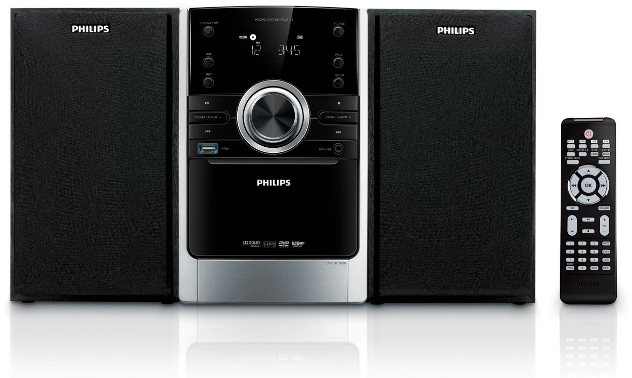 DVD Micro Theater MCD170/98 | Philips