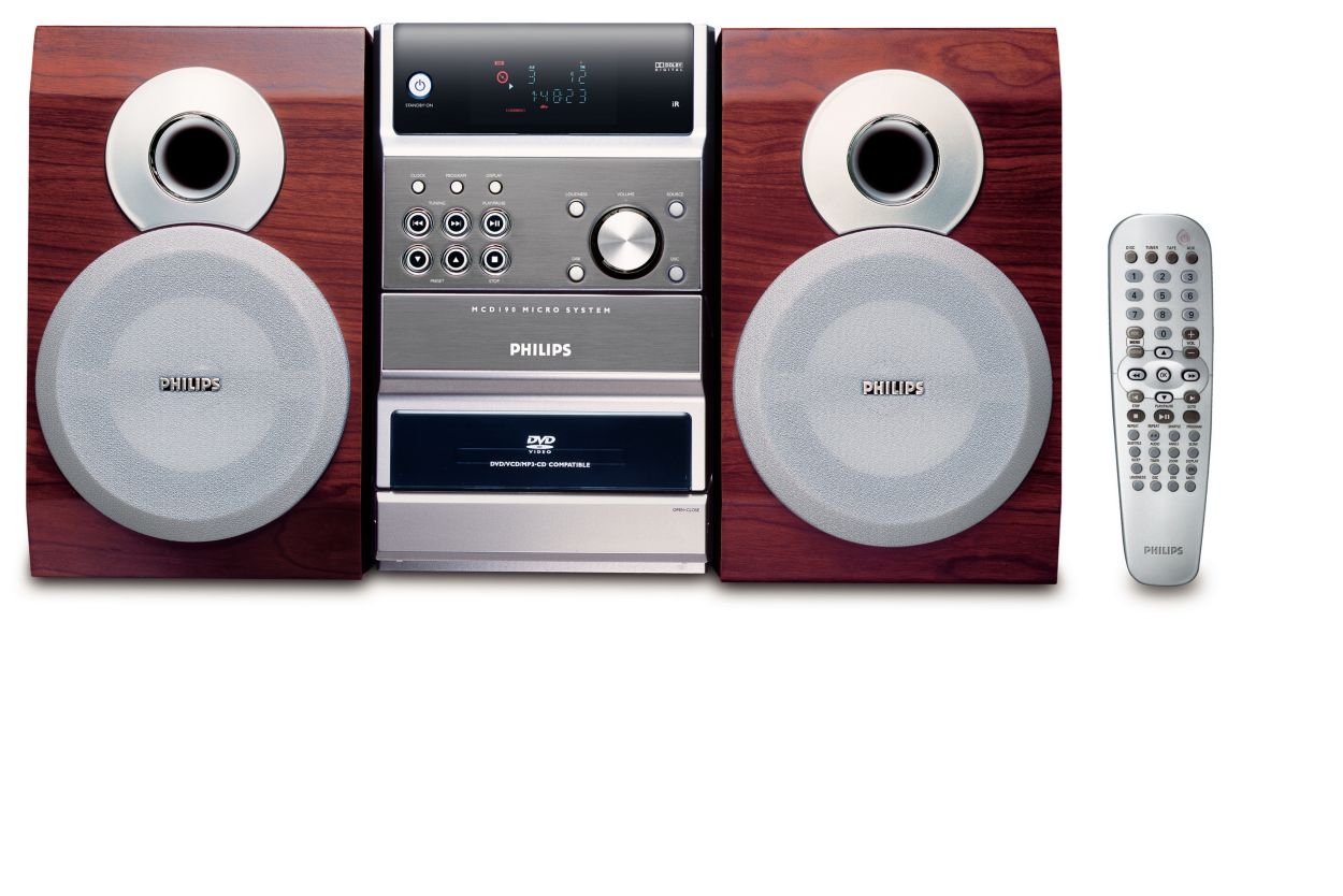 DVD Micro Theater MCD190/98 | Philips