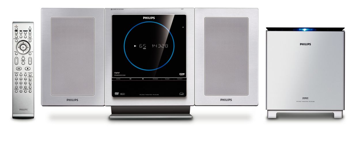 DVD Micro Theater MCD288/37 | Philips