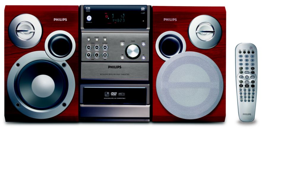 Microcadena con DVD MCD295/12 | Philips
