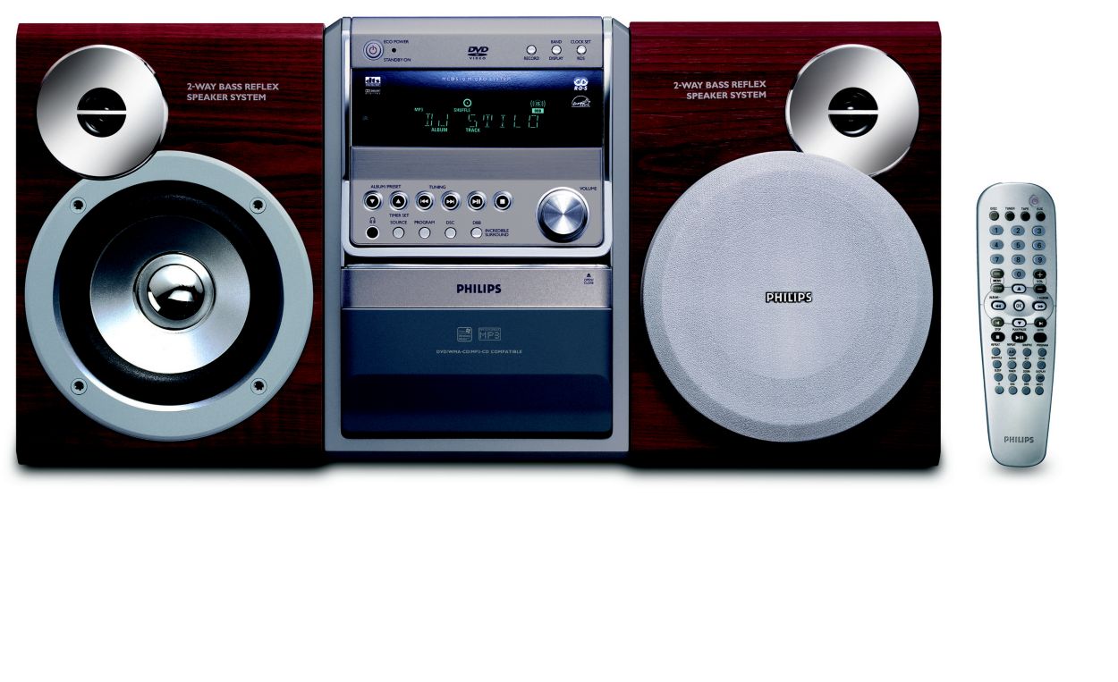 DVD-Microsystem MCD510/22 | Philips