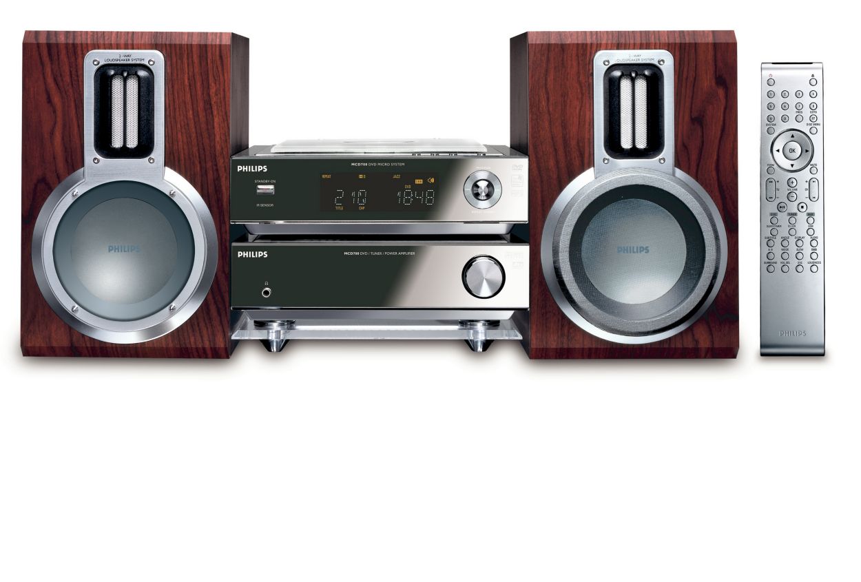 Micro Theater com DVD MCD700/55 | Philips