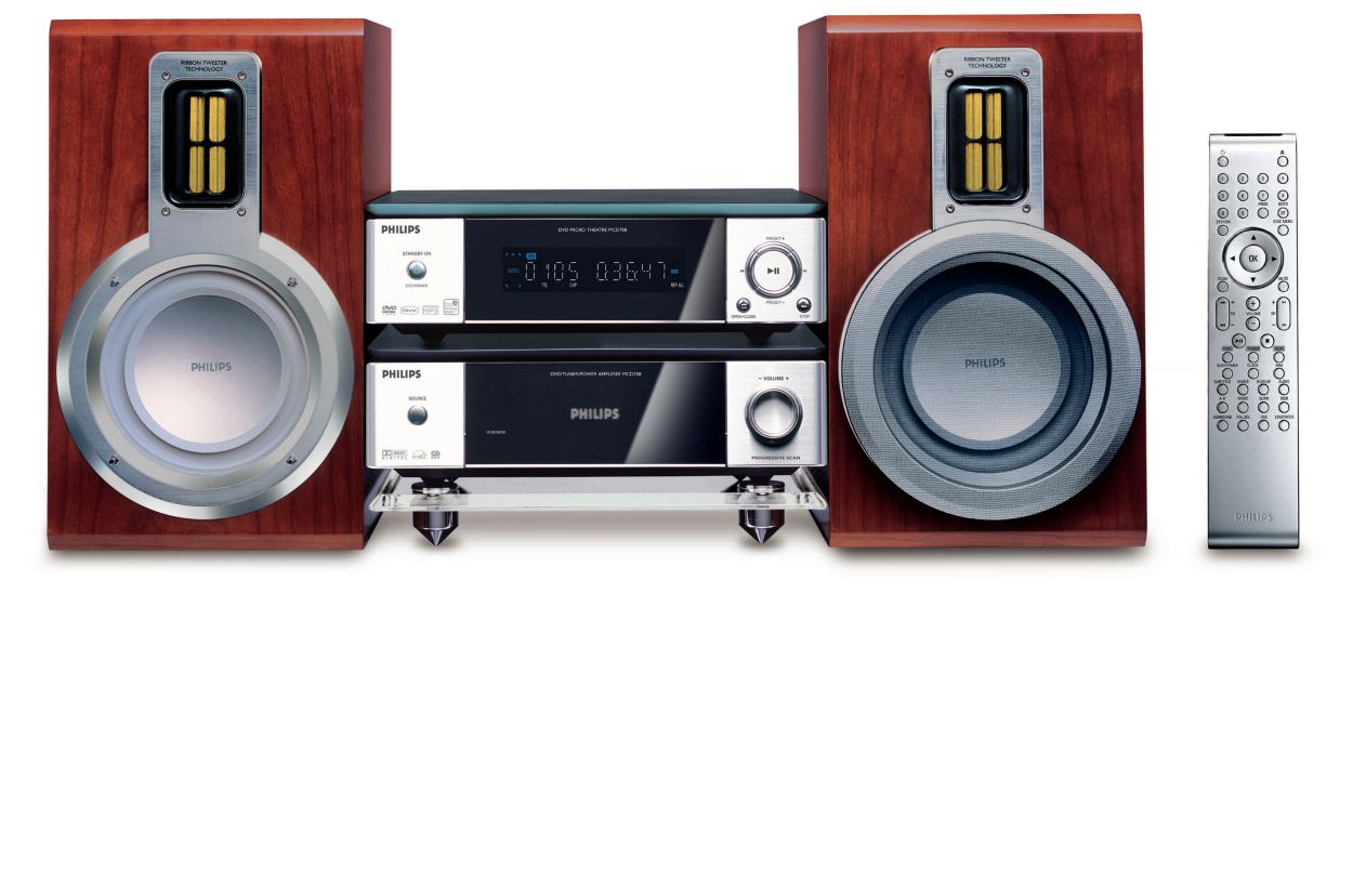 DVD Micro Theatre MCD708/12 | Philips