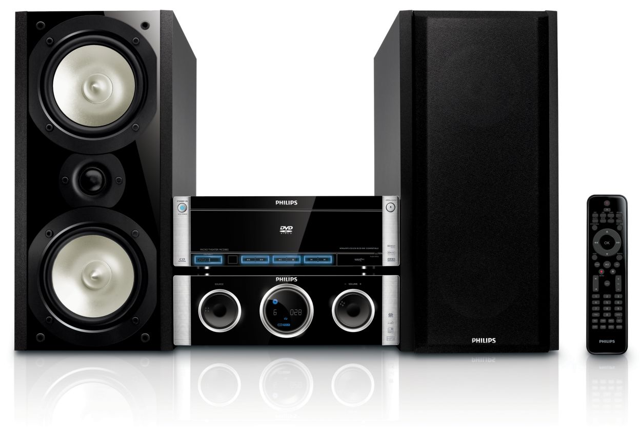 DVD-Microsystem MCD802/12 | Philips