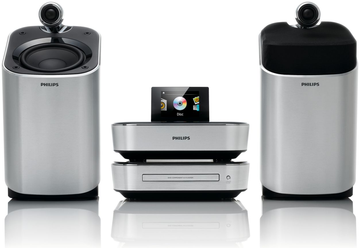 DVD component Hi-Fi system MCD900/12 | Philips