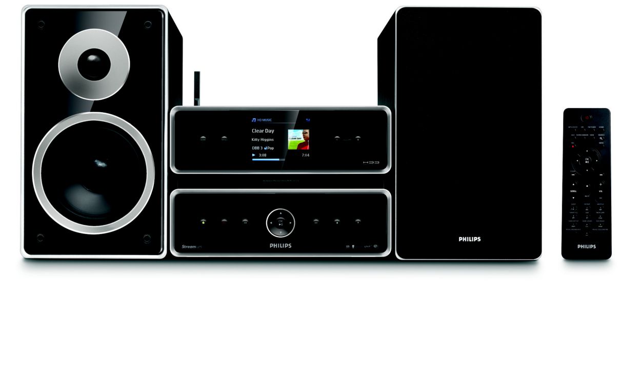 Wireless Micro Hi-Fi System MCI500H/05 | Philips