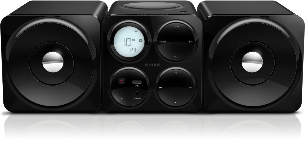 Cube micro sound system MCM1055B/98 | Philips